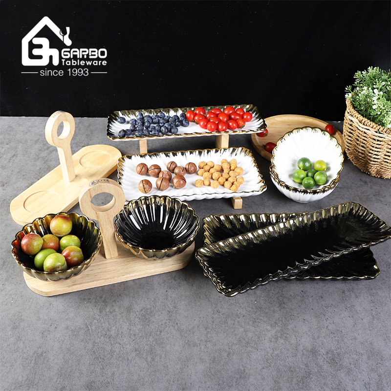 One Shape, Three Styles: Exploring Petal-Shaped Ceramic Tableware ...