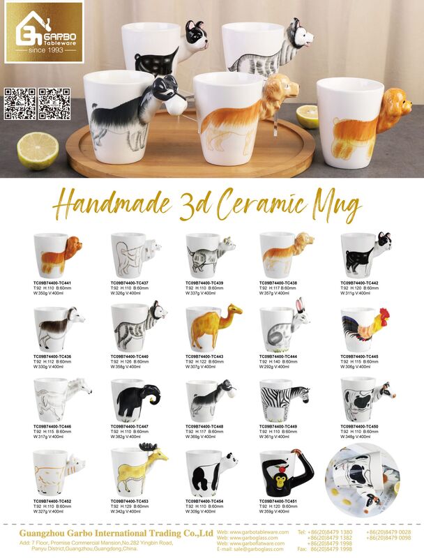 Get a Laugh Every Morning with Funny 3D Ceramic Mugs