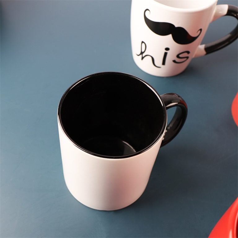 How a ceramic cup is made of the raw material